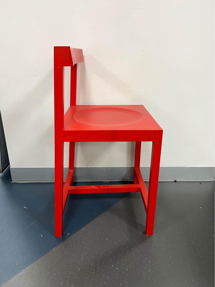 Schiavello Toro Low Bar Stool - Red – Enjoy Seconds