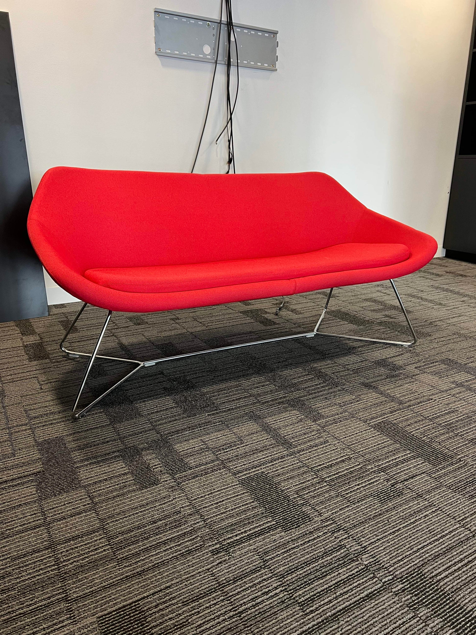 Allermuir Open Sofa Designed By Pearson Lloyd - Red – Enjoy Seconds